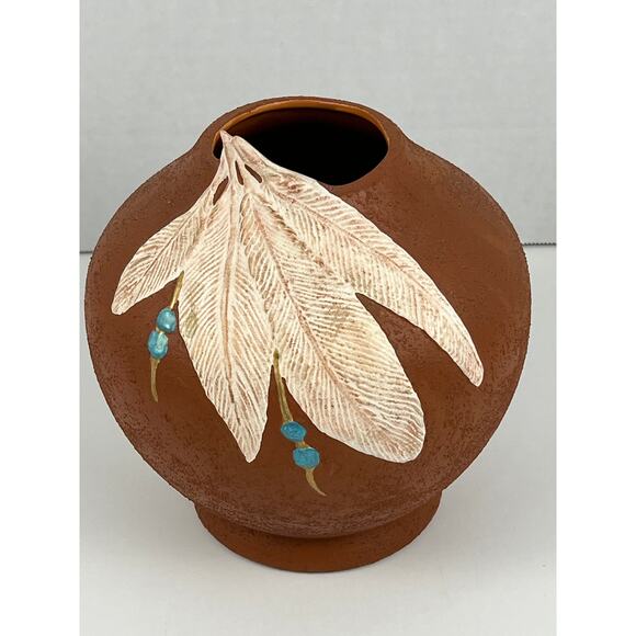 No Brand | Accents | Wow Vtg Hand Painted Southwestern Native American ...
